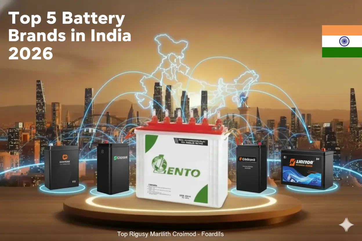 Top 5 Battery Brands in India 2026