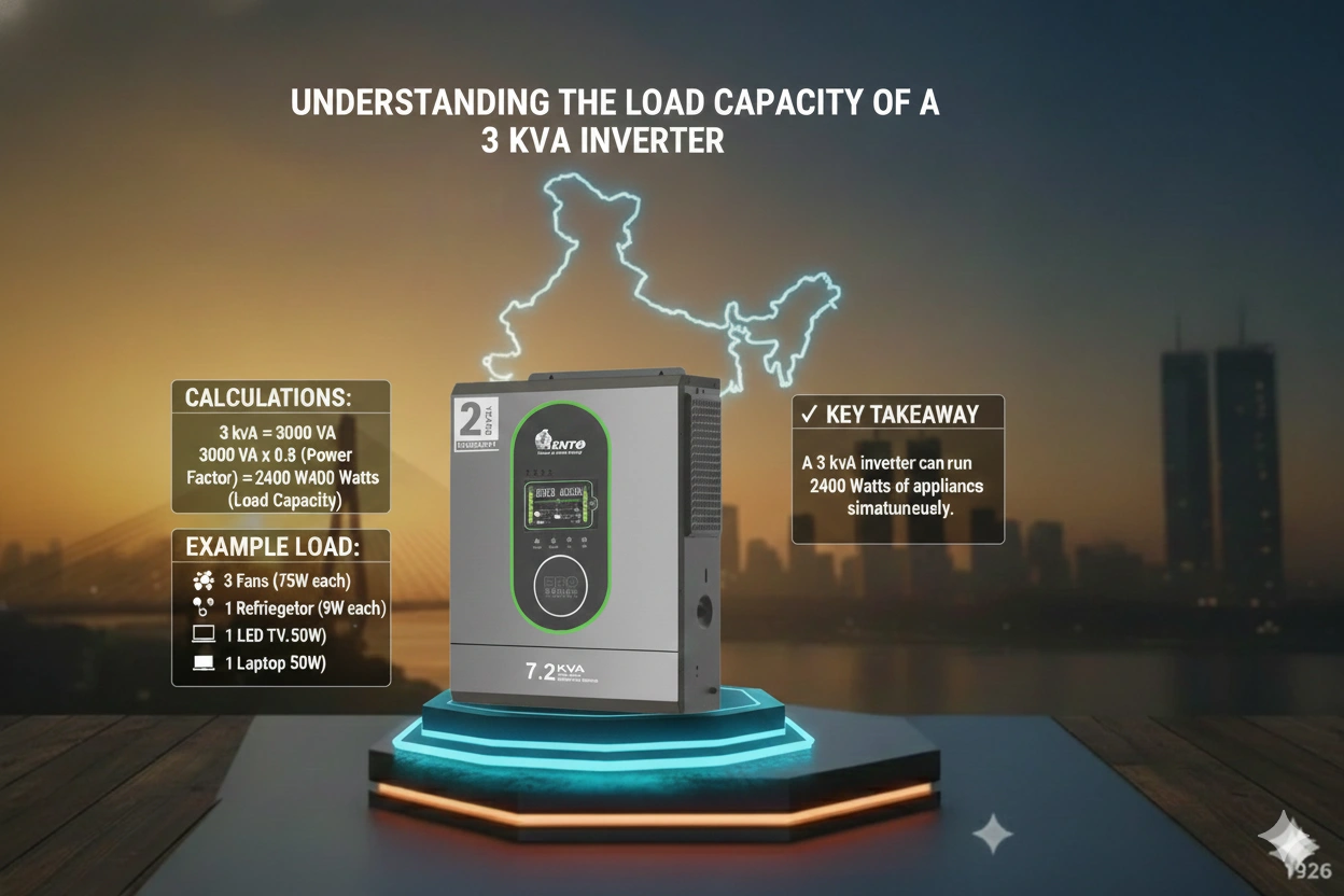 Understanding the Load Capacity of a 3 KVA Inverter