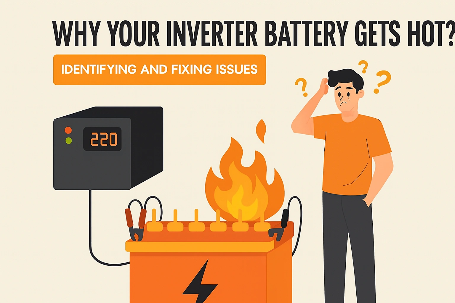 Why Your Inverter Battery Gets Hot: Identifying and Fixing Issues